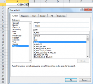 การกำหนด Custom Number Format - Thep Excel