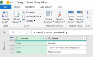 วิธีใช้ Power Query ดึงข้อมูลจากไฟล์ Excel เดียวกัน โดยไม่ต้องแปลงเป็น ...