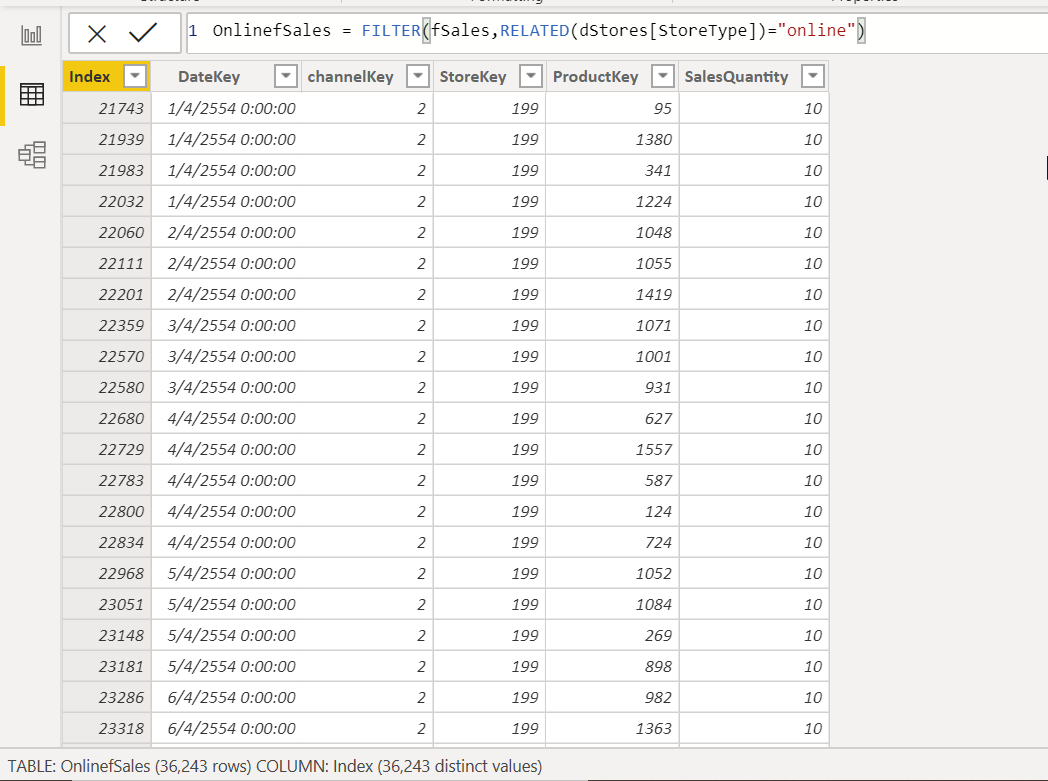 Power BI ตอนที่ 11: เรียนรู้ DAX Table Function - FILTER - Thep Excel
