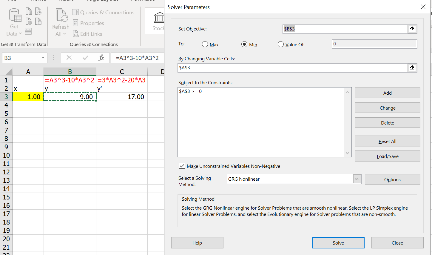 เรียน Calculus ด้วย Excel ตอนที่ 3 : Optimization หาจุดสูงสุด จุดต่ำสุด - Thep Excel