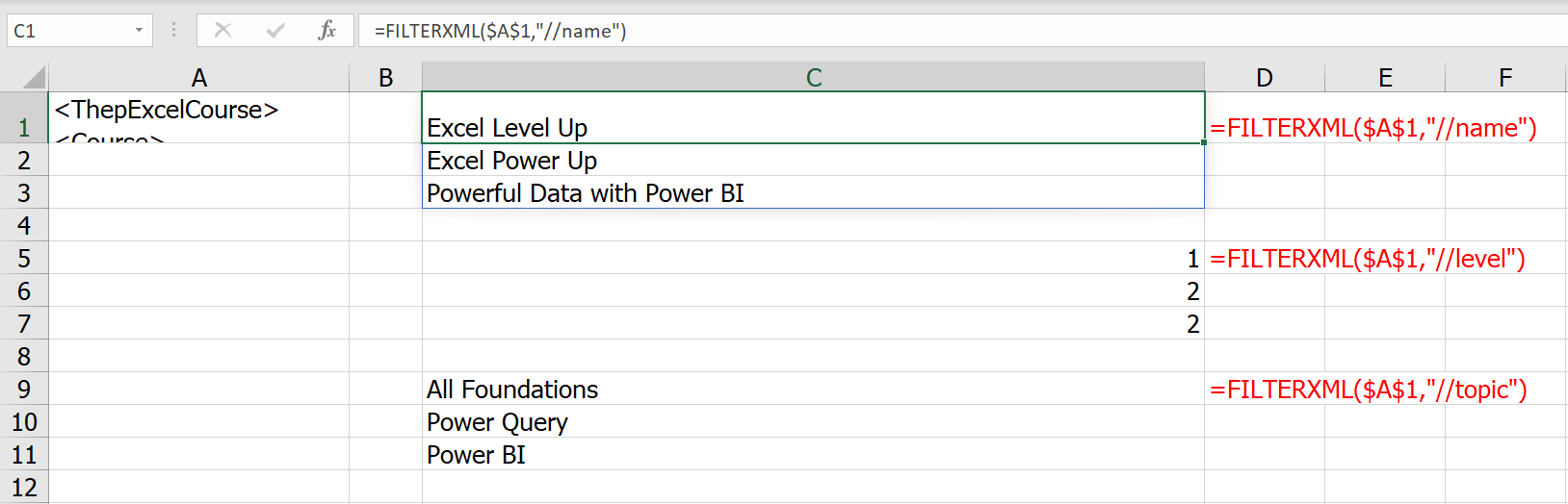 รวมสูตร Excel พิศดาร แปลกจริง เจ๋งจัง - Thep Excel
