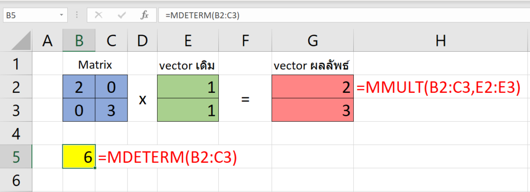 Matrix คืออะไร? (กันแน่) : ตอนที่ 2 - Thep Excel