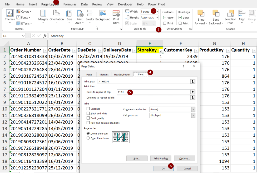 วิธีจัดหน้า Print ข้อมูลเยอะๆ ใน Excel ให้แบ่งหน้า Page Break ตาม ...