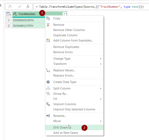 วิธีใช้ Power Query ดึงข้อมูล EMS Tracking จากไปรษณีย์ไทย ผ่าน Web API - Thep Excel