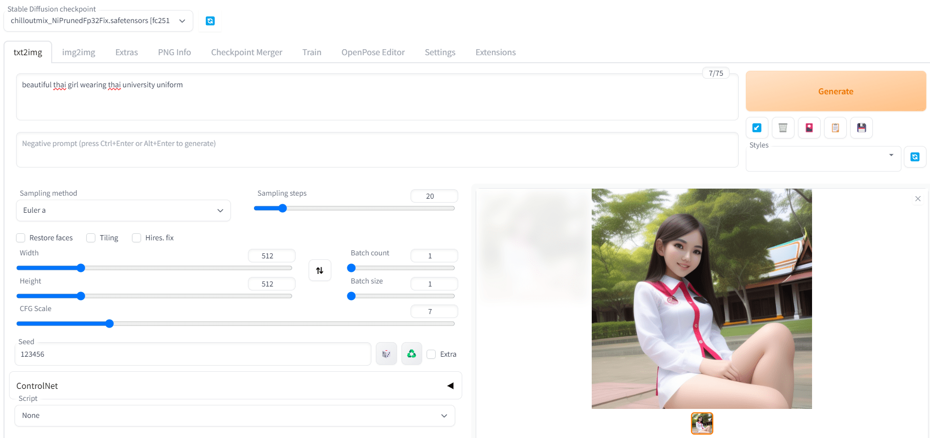 วิธีเรียกใช้งาน Model เจ๋งๆ ใน Stable Diffusion [ตอนที่2] - Thep Excel