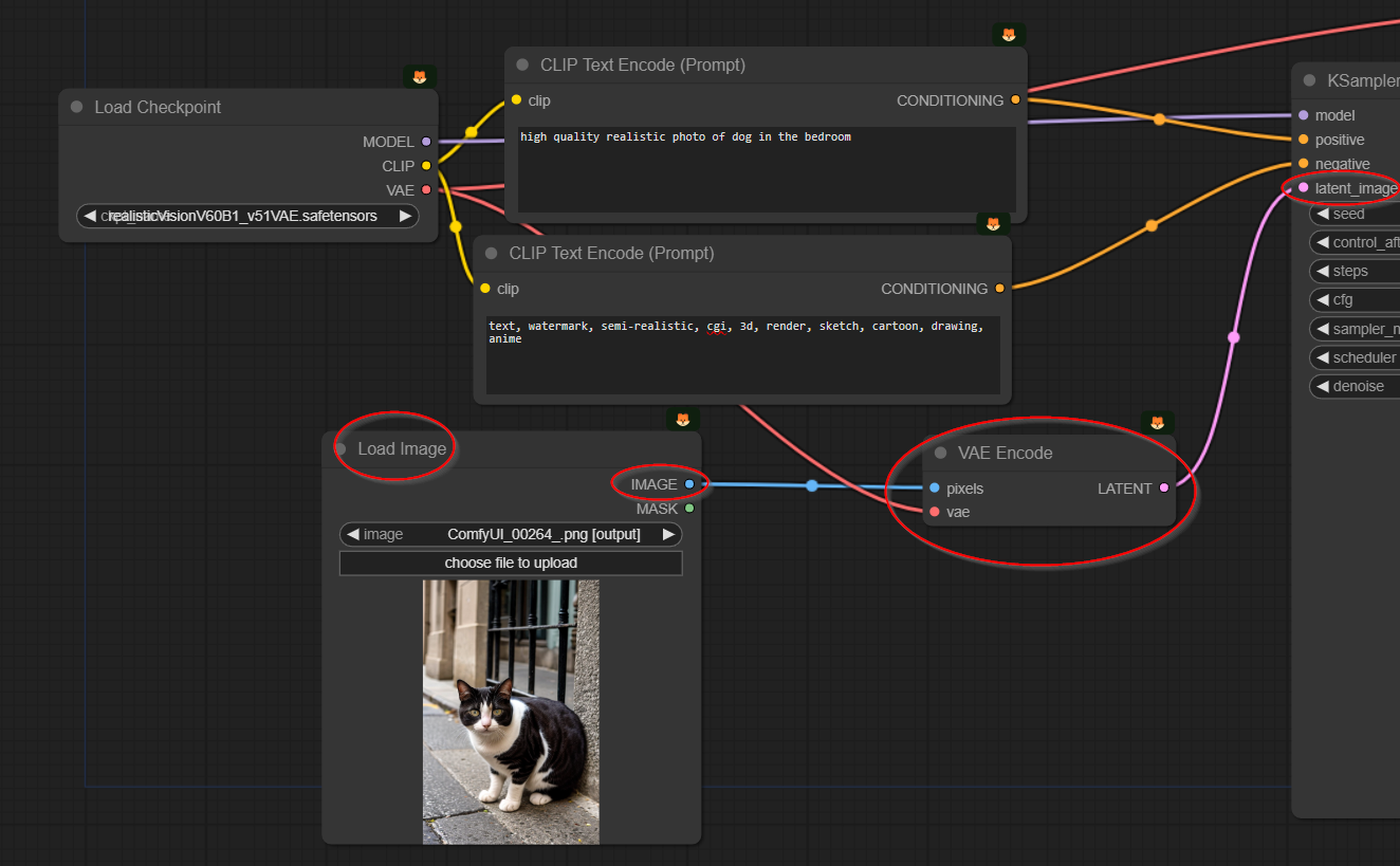 สอนใช้ ComfyUI EP04 : Image to Image และเทคนิค Smart Inpaint - Thep Excel
