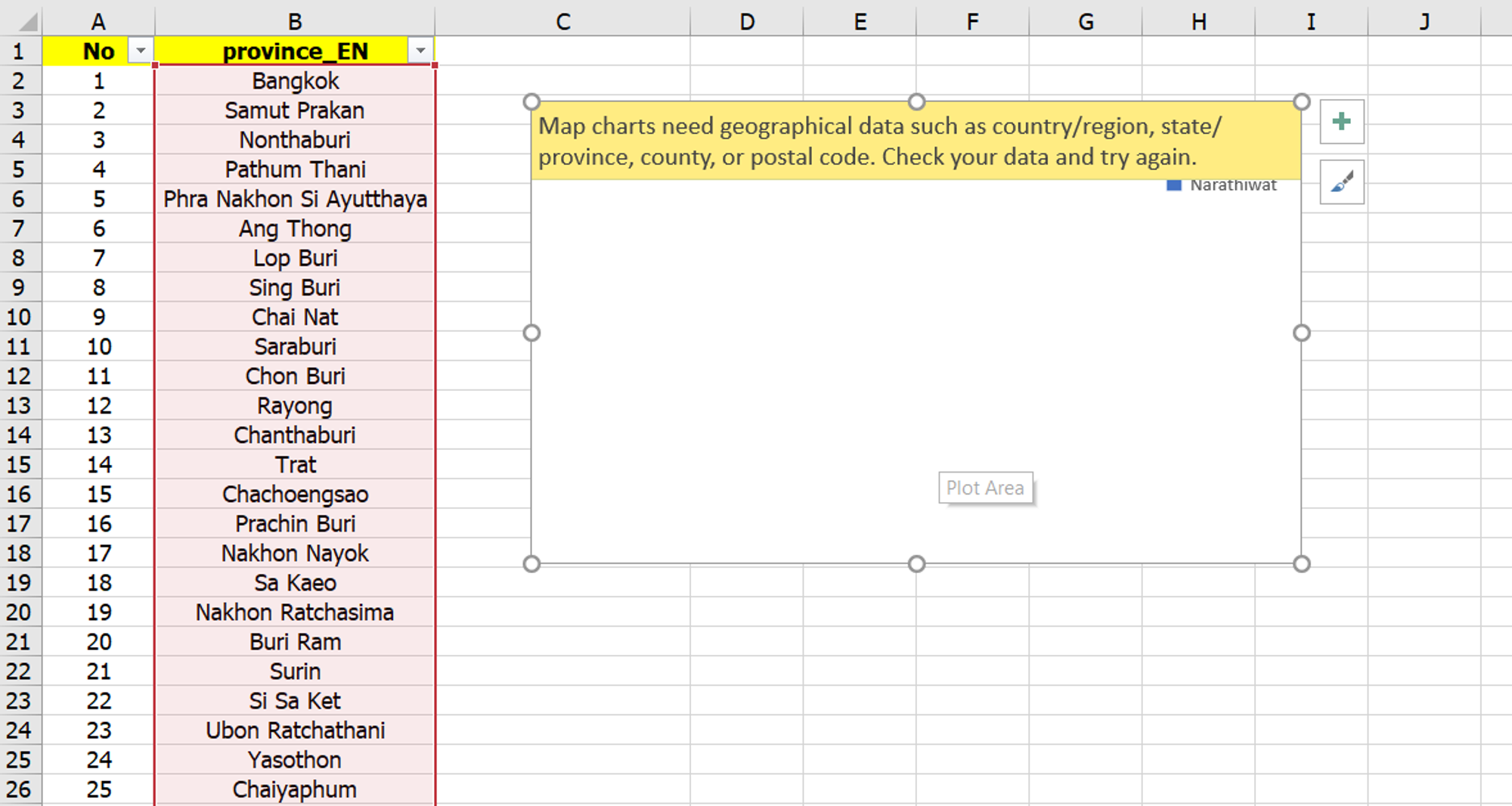 สร้างแผนที่สุดเจ๋งใน Excel ง่ายเว่อร์ ไม่ใช่นักภูมิศาสตร์ก็ทำได้ - Thep ...