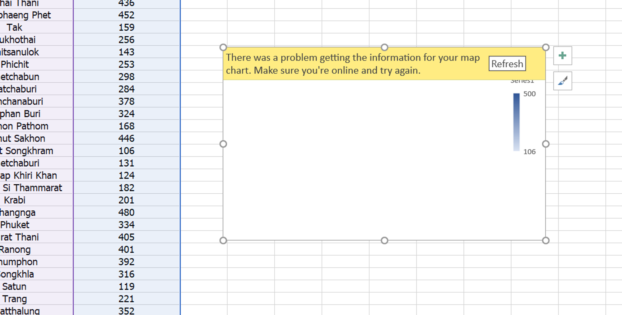 สร้างแผนที่สุดเจ๋งใน Excel ง่ายเว่อร์ ไม่ใช่นักภูมิศาสตร์ก็ทำได้ - Thep Excel