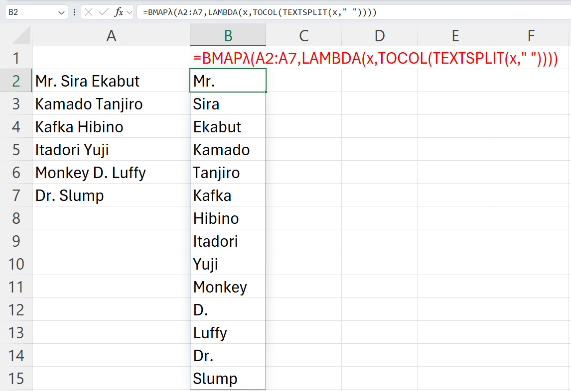 เร่งความเร็วสูตรขั้นสุดด้วย BMAPλ: เทคนิคใหม่สำหรับการเขียนสูตร Excel ซับซ้อน - Thep Excel