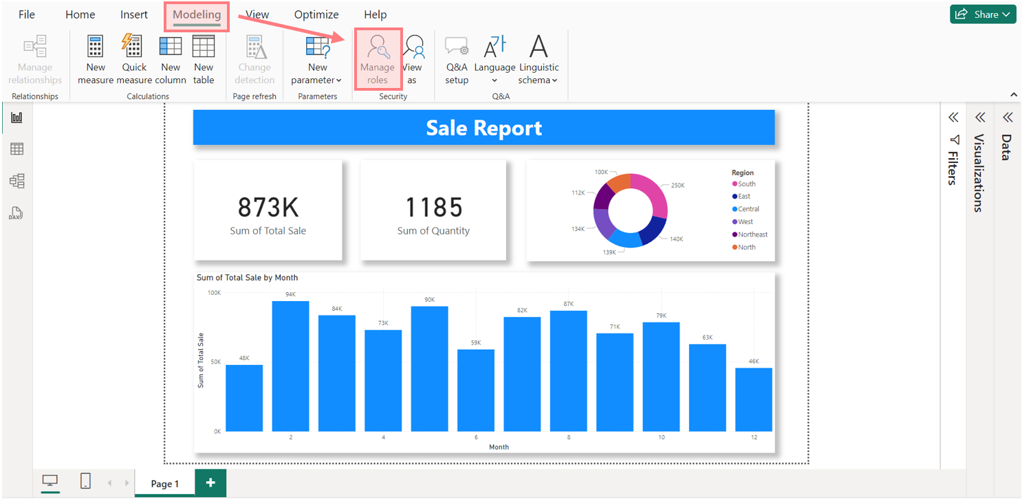 เพิ่มความปลอดภัยของ Power Bi ด้วย Row Level Security Rls Thep Excel 0375